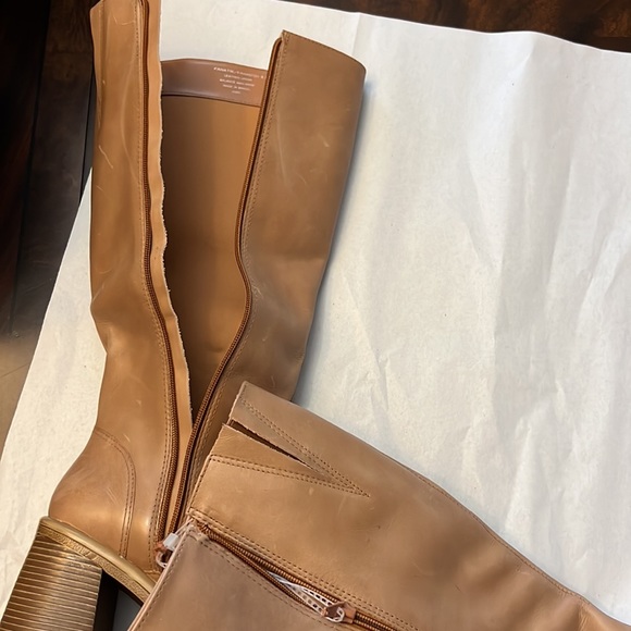 Steve Madden | Shoes | Steve Madden Fanatik Tall Leather Kneehigh Boots ...